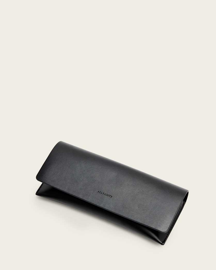 Iggy Square Framed Sunglasses GLOSS BLACK | ALLSAINTS Canada